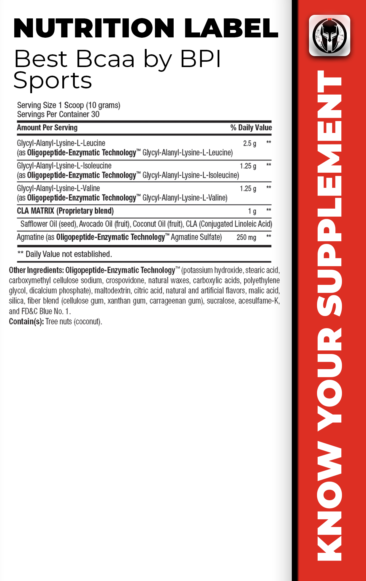 Best BCAA by BPI Sports – Swole Spartan