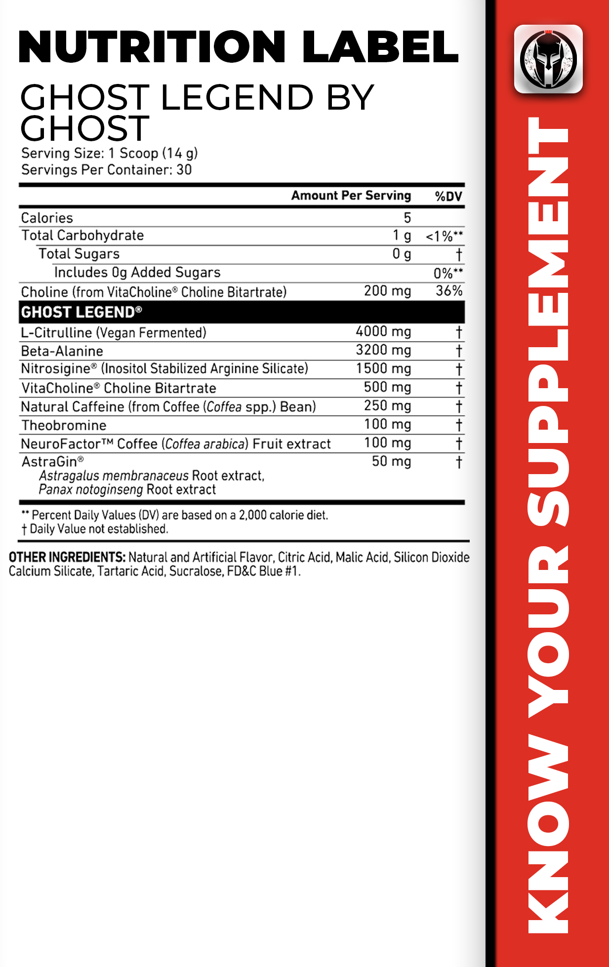 GHOST Legend by GHOST – Swole Spartan