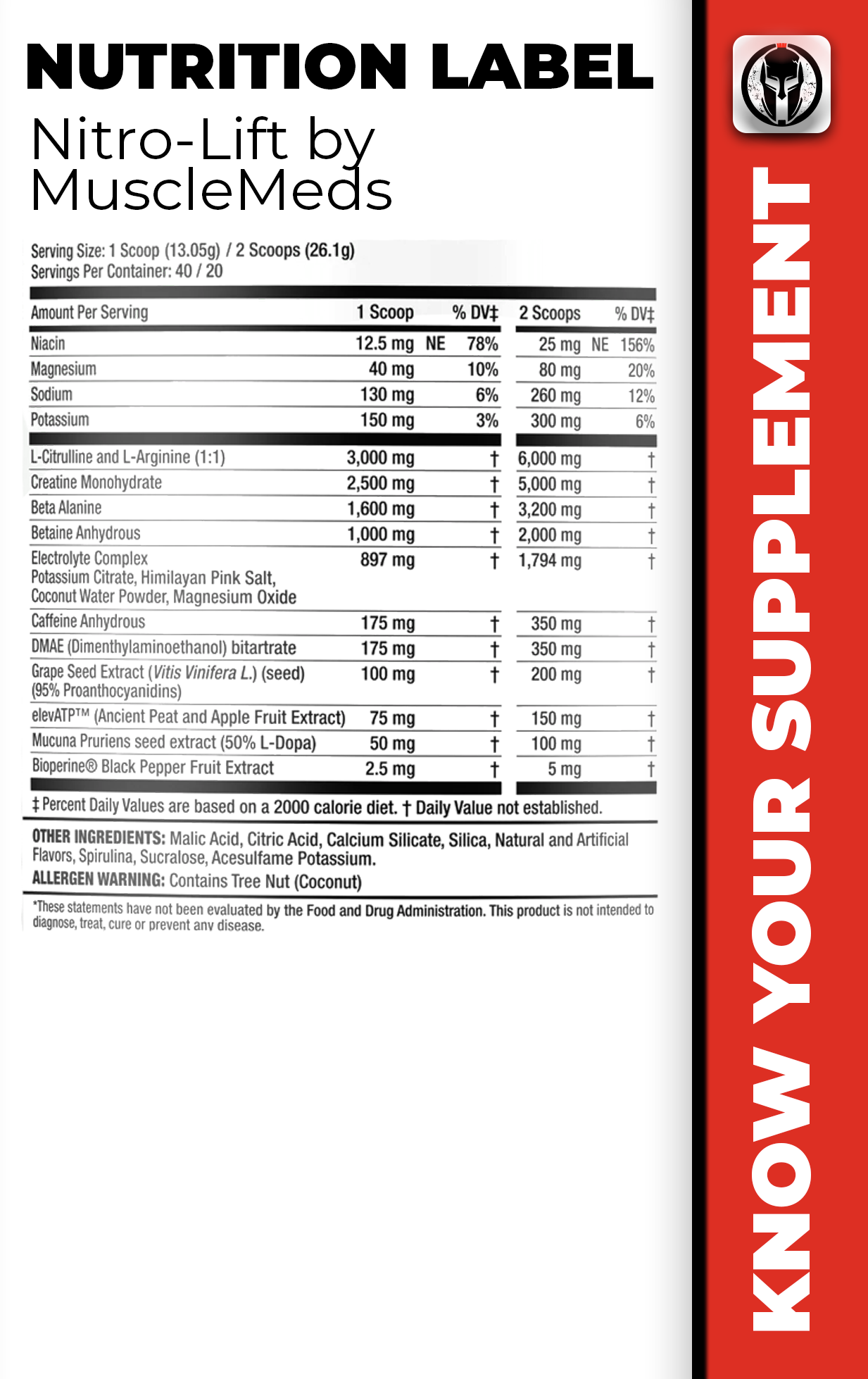 NITRO LIFT PRE-WORKOUT by MuscleMeds – Swole Spartan