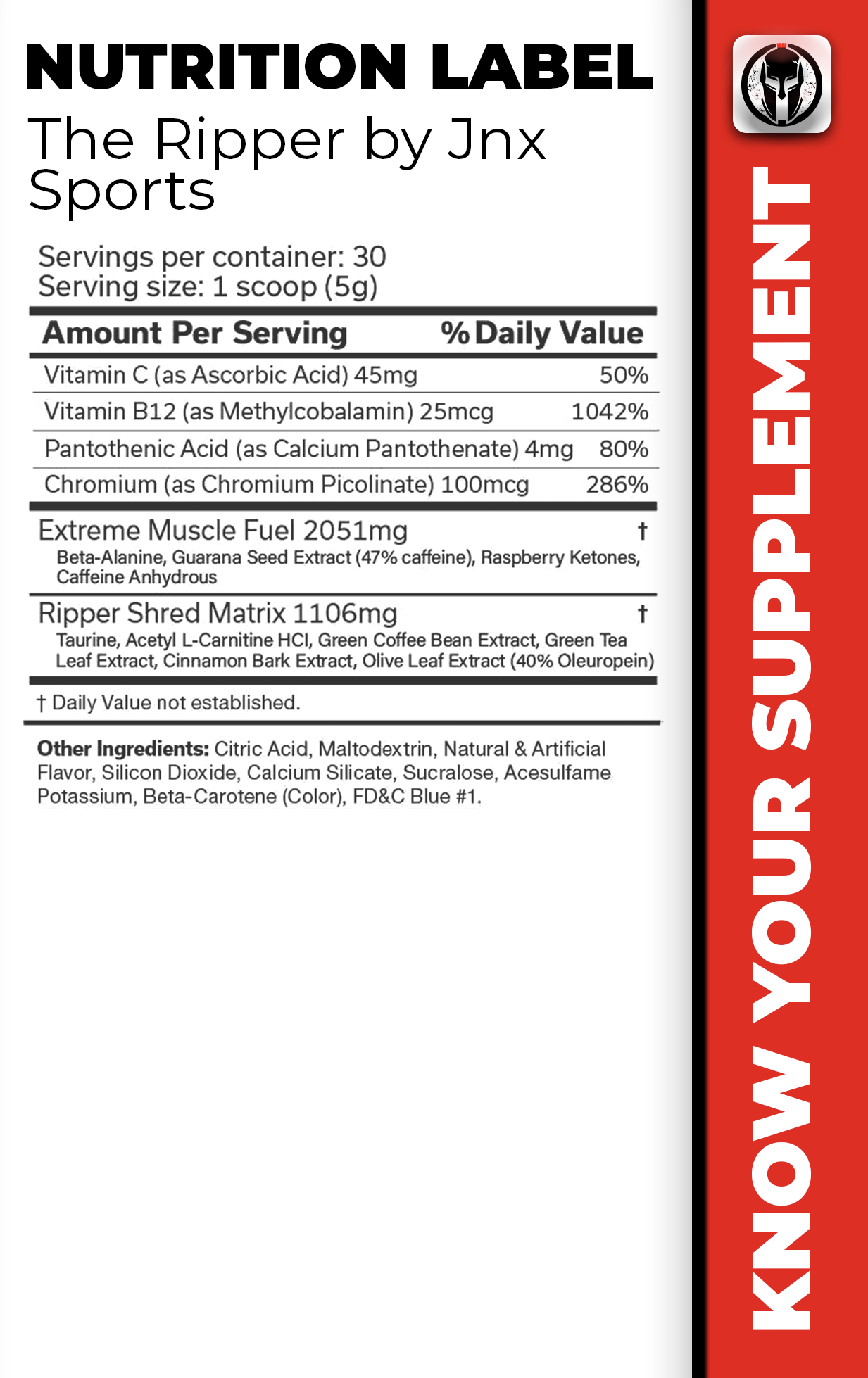 The Ripper by JNX Sports – Swole Spartan